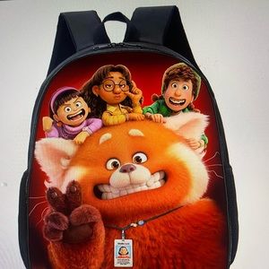 Accessories | Disney Pixar Turning Red Backpack | Poshmark
